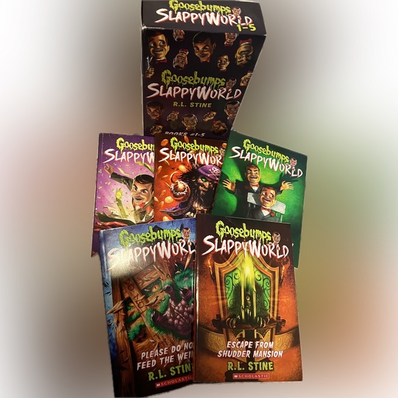 Scholastic | Other | Goosebumps Slappyworld Books 5 Full Set | Poshmark